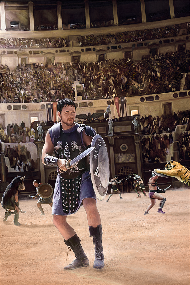 GLADIATOR The Spaniard V – Movieartgallery